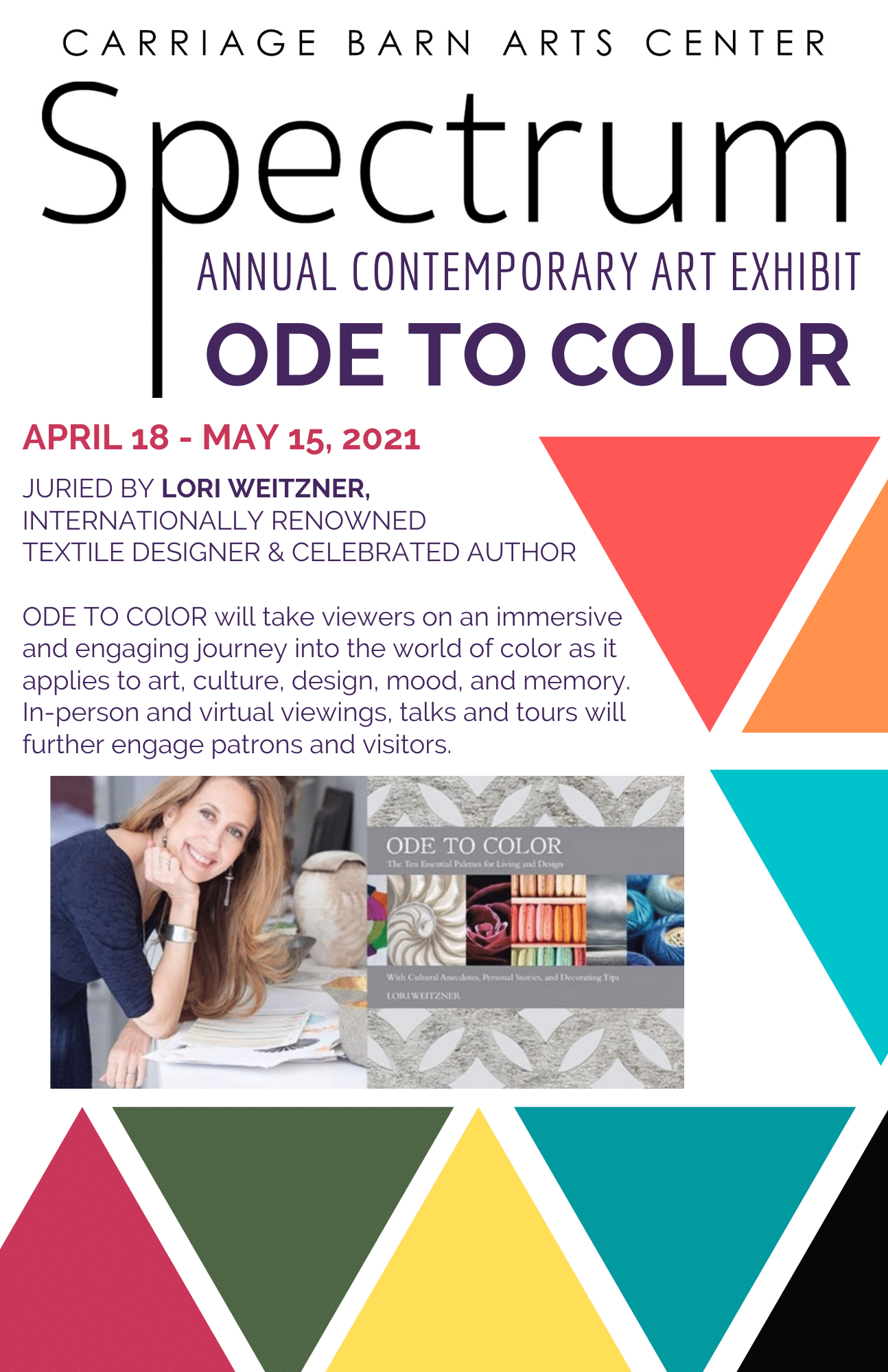 Spectrum: ODE TO COLOR - Carriage Barn Arts Center