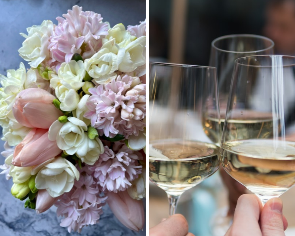 "Spring is in the Air" - Flowers & Wine Workshop - Carriage Barn Arts ...